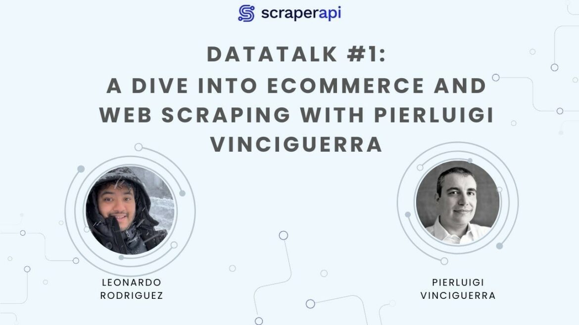 Ein Einblick in E-Commerce und Web Scraping mit Pierluigi Vinciguerra (DataTalk Nr. 1 ...